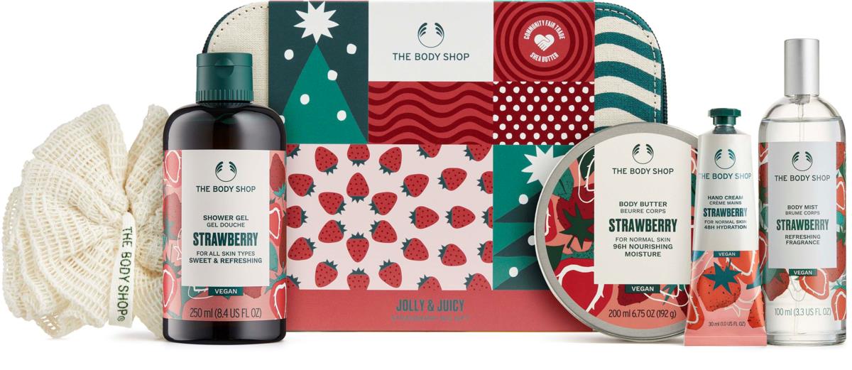 The Body Shop Strawberry Jolly & Juicy Strawberry Big Gift | lyko.com