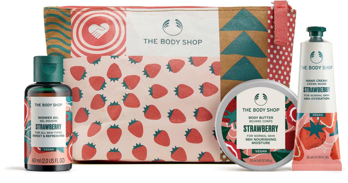 The Body Shop Strawberry Jolly & Juicy Strawberry Mini Gift | lyko.com