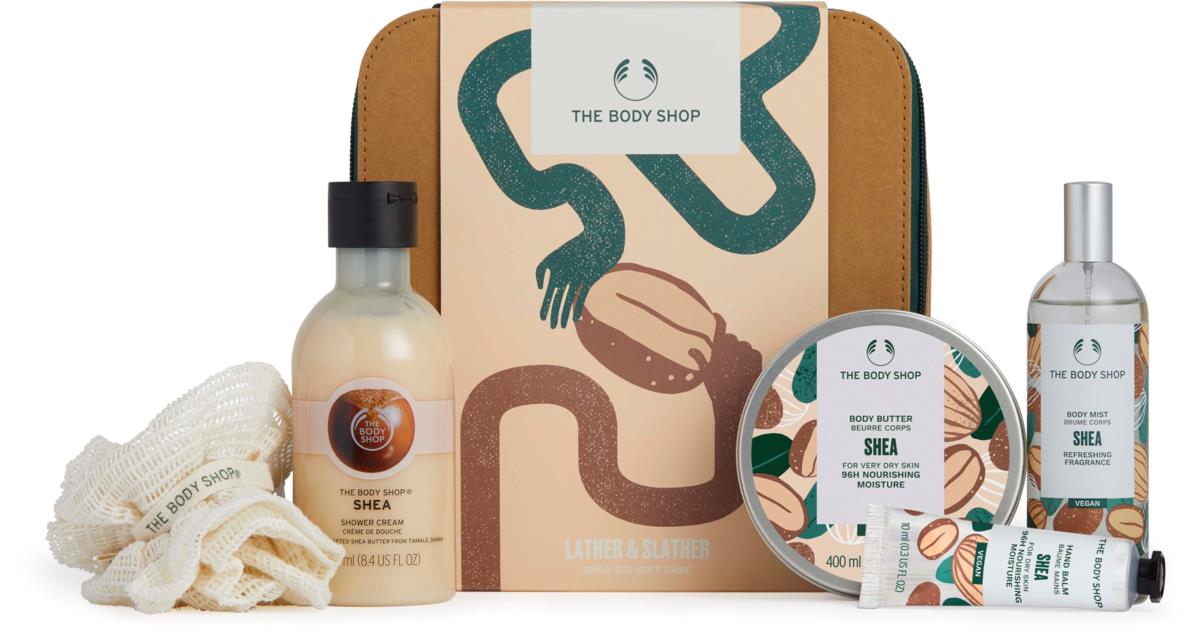The Body Shop Shea Lather & Slather Shea Big Gift Case | lyko.com