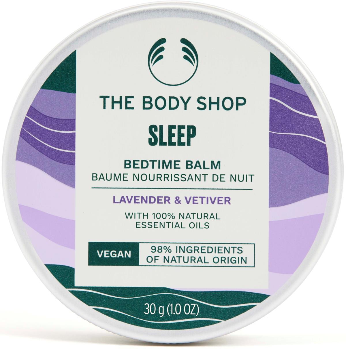 The Body Shop Lavender & Vetiver Wellness Sleep Bedtime Balm 30 g ...