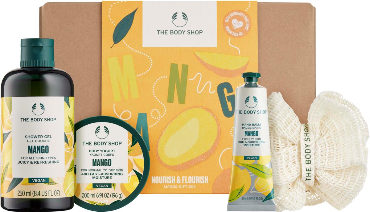 The Body Shop Mango Nourish & Flourish Mango Gift Box | lyko.com