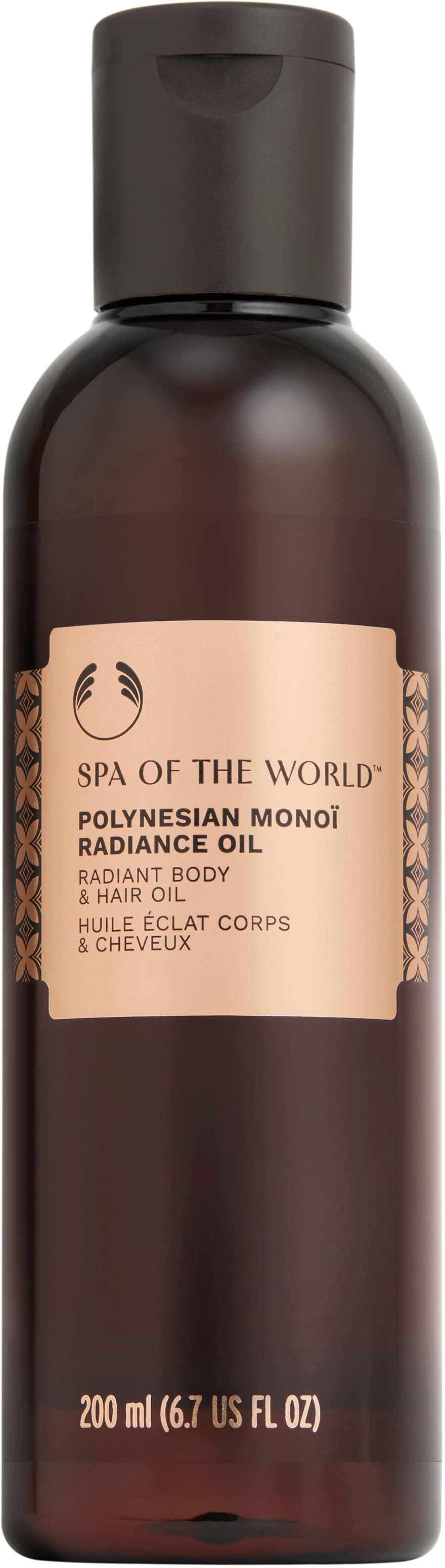 The Body Shop Spa of The World Polynesian Monoi Radiance Oil 200 ml ...