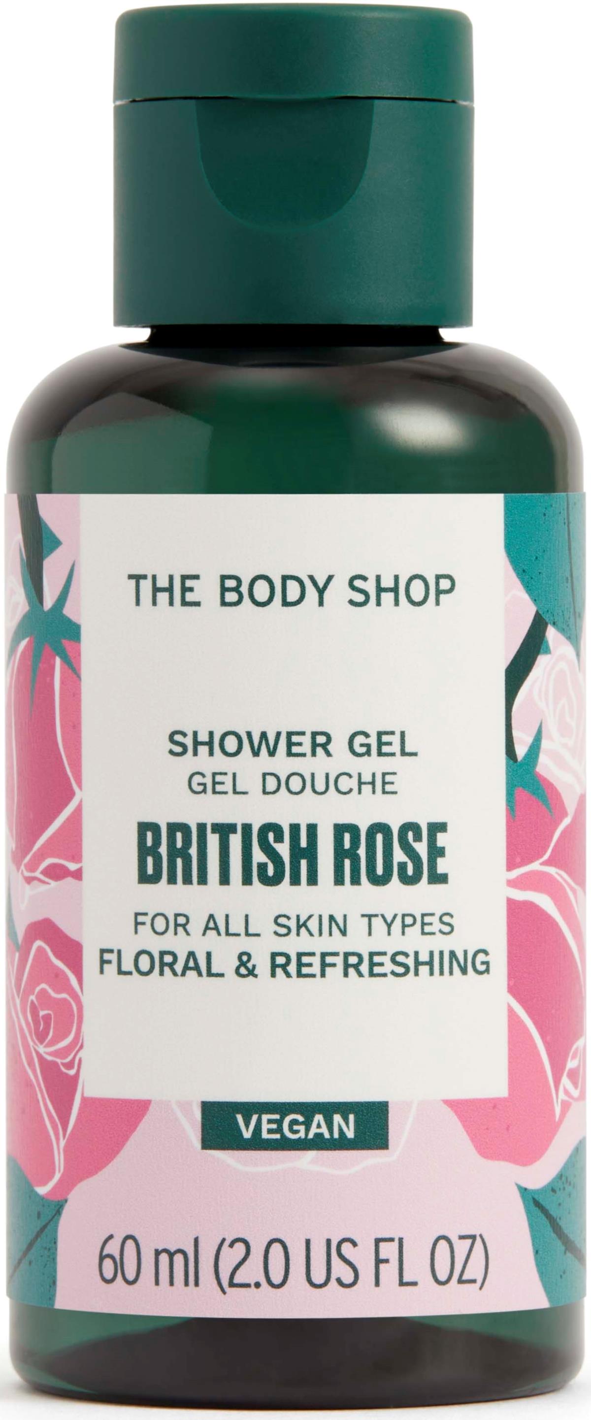 The Body Shop British Rose Shower Gel 60 ml | lyko.com