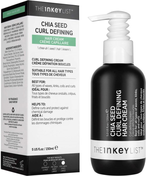 The Inkey List Chia Seed Curl Defining Hair Cream 150 ml | lyko.com