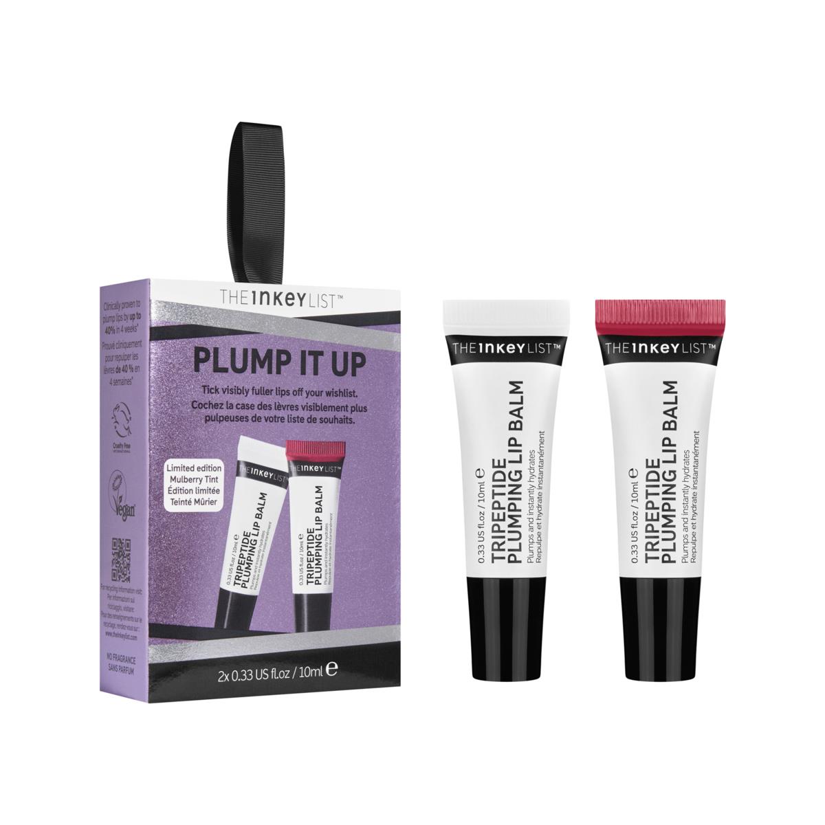 The Inkey List Holiday Kit Plump it up Duo | lyko.com The Inkey List Holiday Kit Plump it up Duo | lyko.com