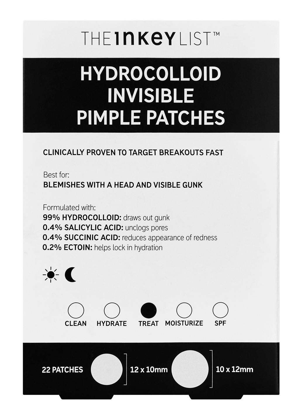 The Inkey List Hydrocolloid Invisible Pimple Patches 22 St