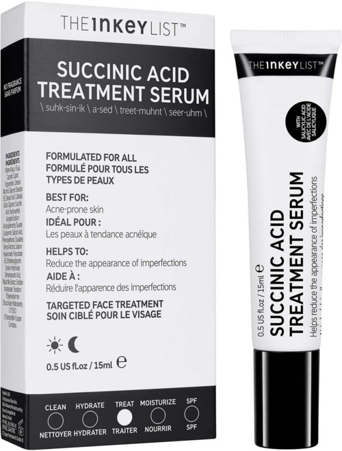 The Inkey List Succinic Acid Treatment 15 ml | lyko.com