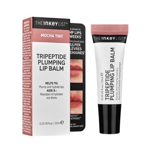 The Inkey List Tripeptide Plumping Lip Balm Mocha | lyko.com