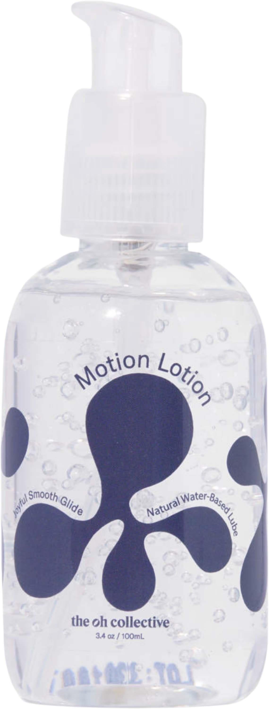 The Oh Collective Motion Lotion 100% Natural Water-Based Lubricant 100 ...