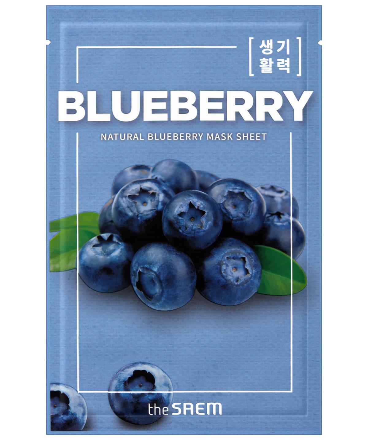 The Saem Natural Blueberry Mask Sheet Mascarilla Arándano 21 ml | lyko.com