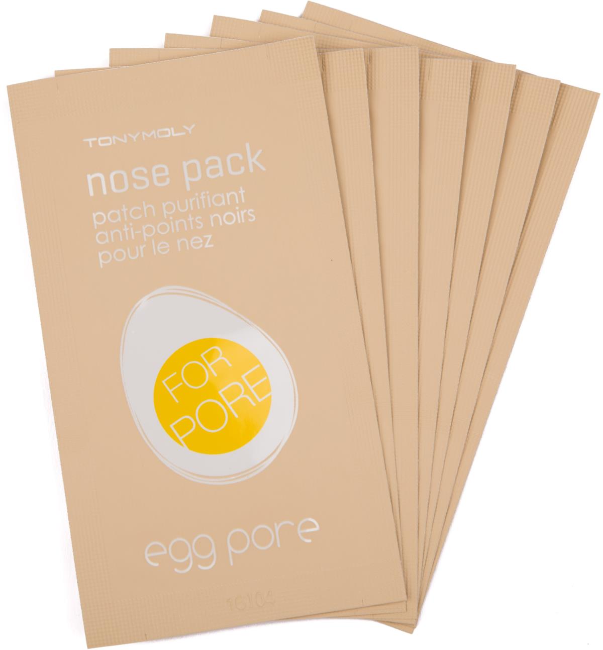 Tonymoly Egg Pore Nose Pack Package (7pcs) 30 ml | lyko.com