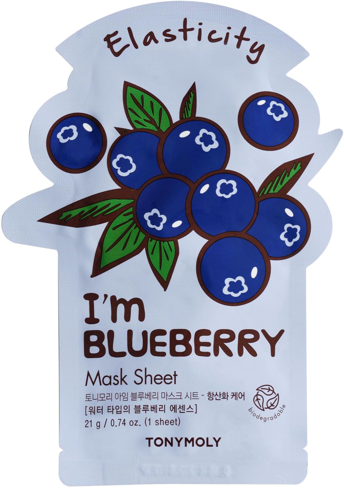 Tonymoly I'm Blueberry Mask Sheet | lyko.com