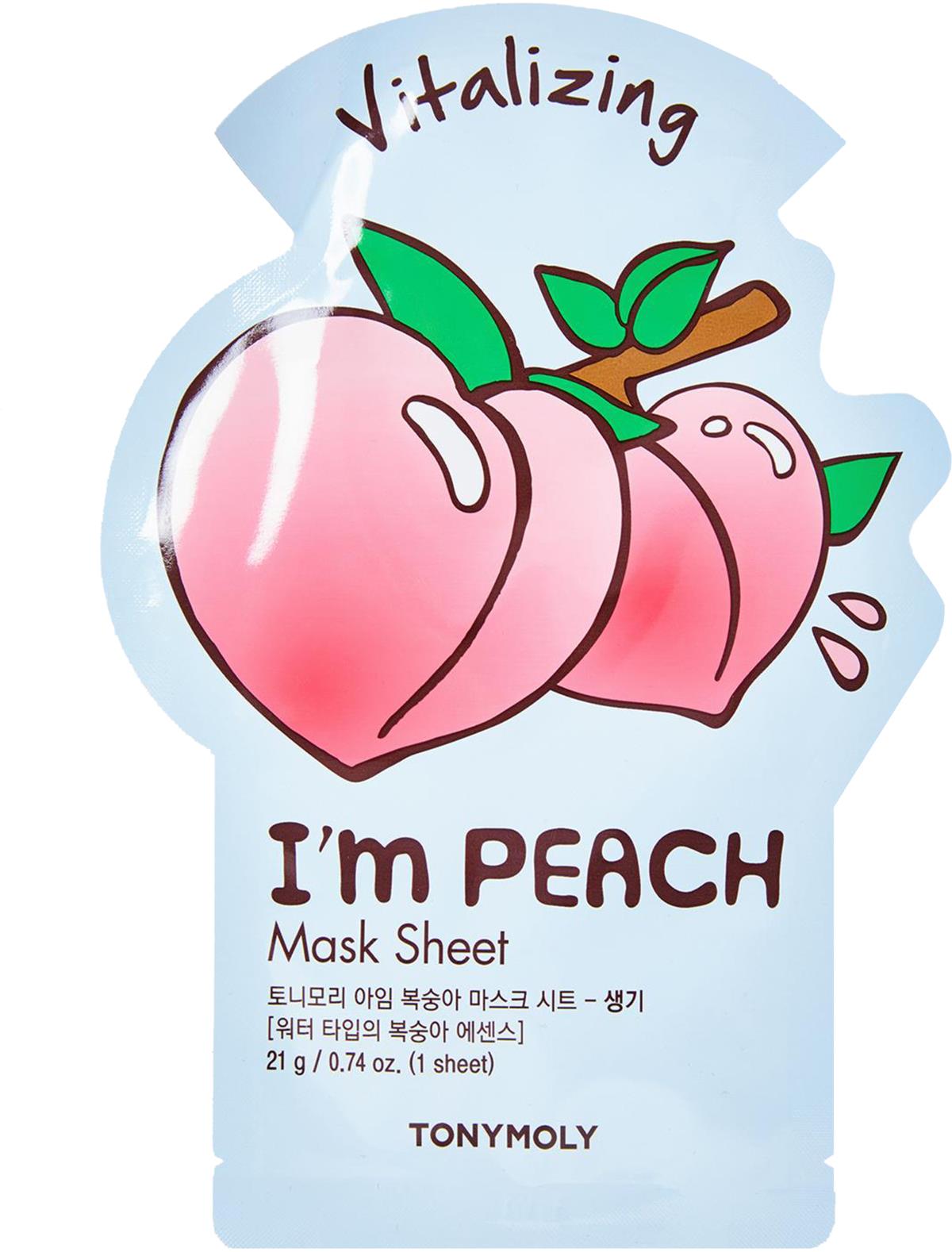 Tonymoly Vitalizing I'm Peach Mask Sheet | lyko.com