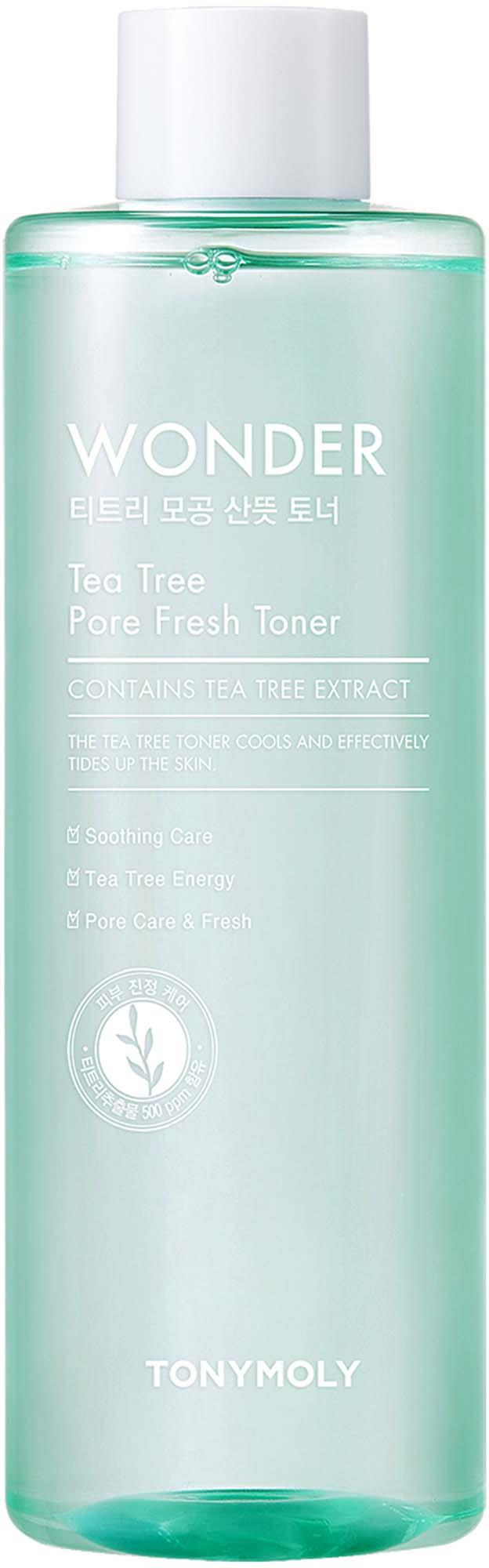 Tonymoly WONDER Tea Tree Pore Fresh Toner 500 ml | lyko.com