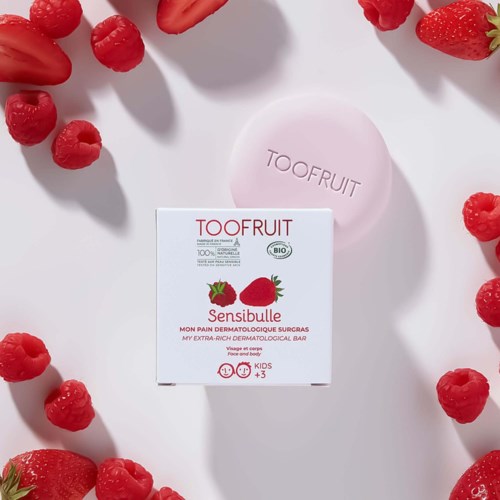 TOOFRUIT Sensibulle Dermatological Bar Strawberry-Raspberry 85 g | lyko.com