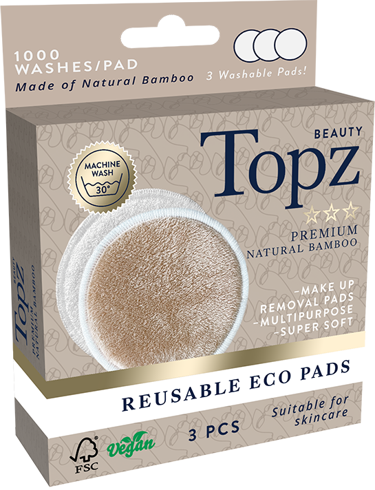 Topz Premium Reusable Eco Pads 3 pcs | lyko.com
