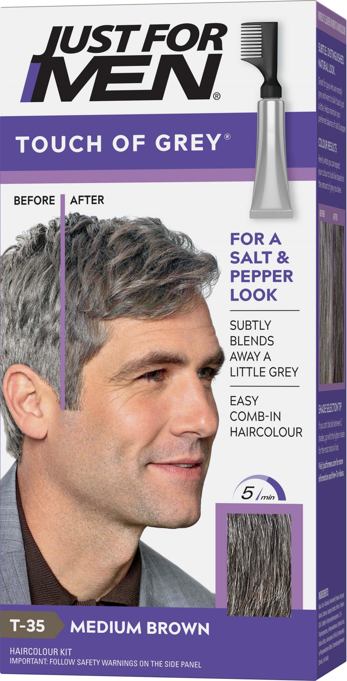 Just For Men Touch Of Grey Medium Brown- Grey | lyko.com