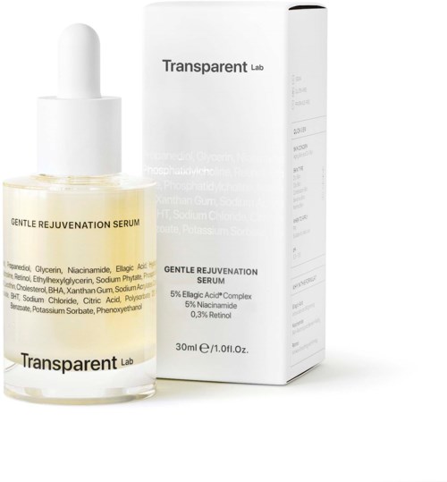 NICHE BEAUTY LAB Transparent Lab Gentle Rejuvenation Serum 30 ml | lyko.com