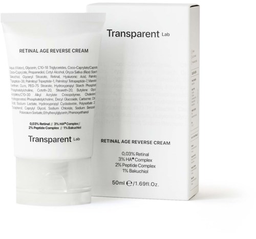 NICHE BEAUTY LAB Transparent Lab Retinal Age Reverse Cream 50 ml | lyko.com