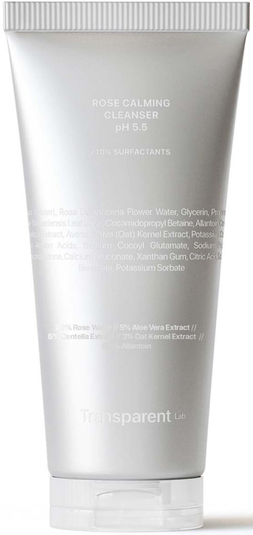 NICHE BEAUTY LAB Transparent Lab Rose Calming Cleanser Ph 5.5 150 ml ...