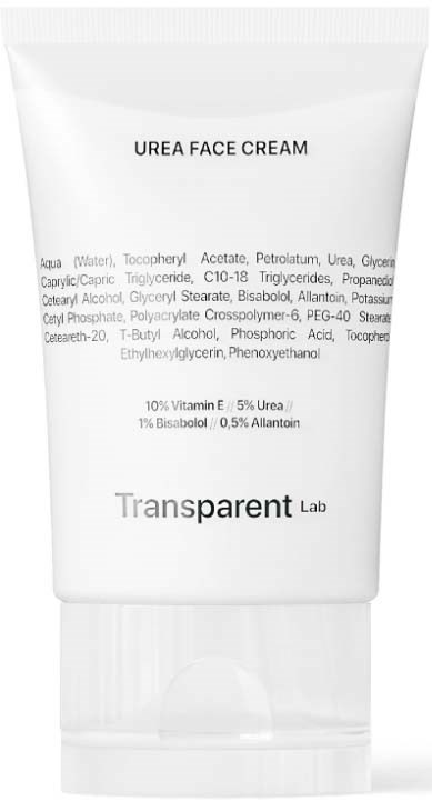 NICHE BEAUTY LAB Transparent Lab Urea Face Cream 50 ml | lyko.com