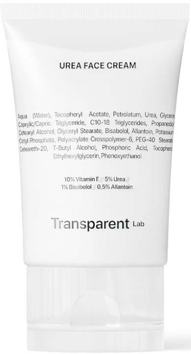 NICHE BEAUTY LAB Transparent Lab Urea Face Cream 50 ml | lyko.com