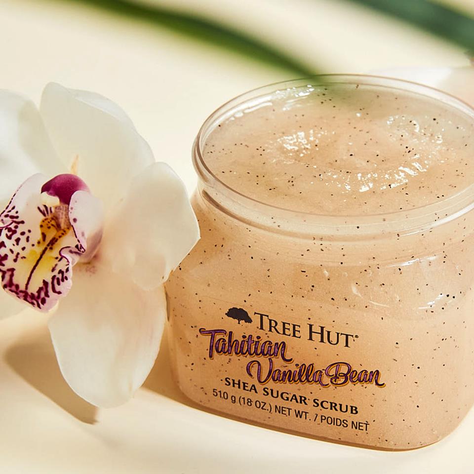 Tree Hut Shea Sugar Scrub Tahitian Vanilla Bean 510 g - peeling do ... Tree Hut Shea Sugar Scrub Tahitian Vanilla Bean 510 g - peeling do ...