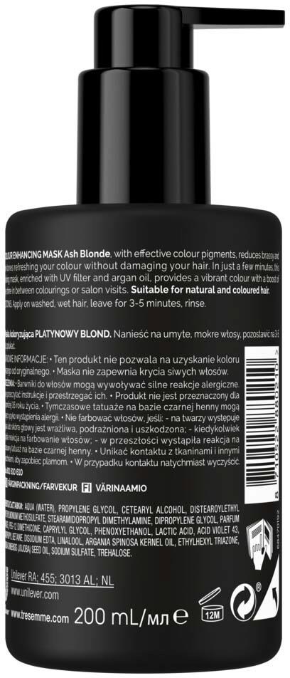 Tresemmé Colouring Mask Ash Blonde