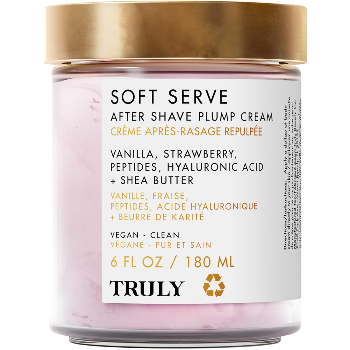 Truly Soft Serve After Shave Plumping Cream 180 ml | lyko.com