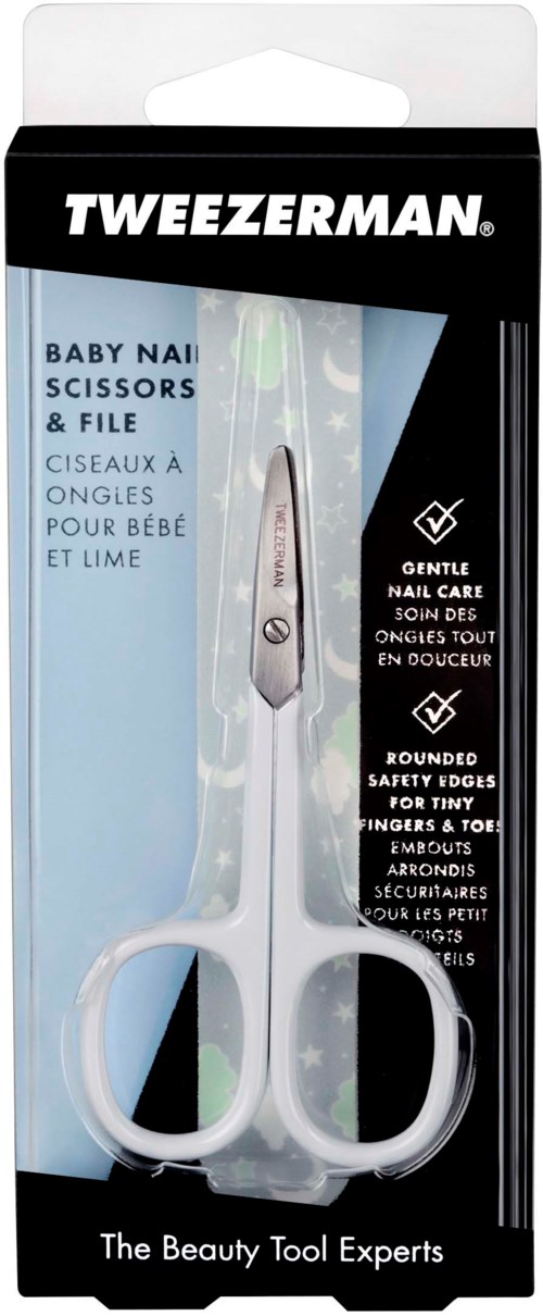 Tweezerman Baby Nail Scissors With File lyko