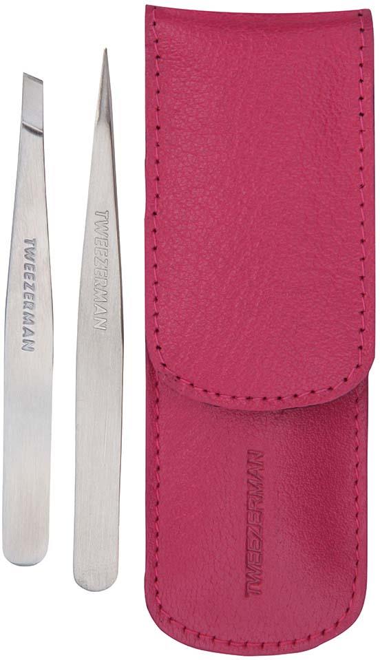 Tweezerman Petite Tweeze Set Pink Case | lyko.com