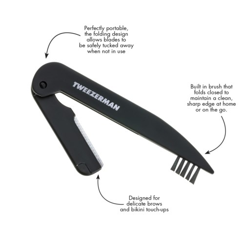 Tweezerman Precision Folding Brow Razor | lyko.com