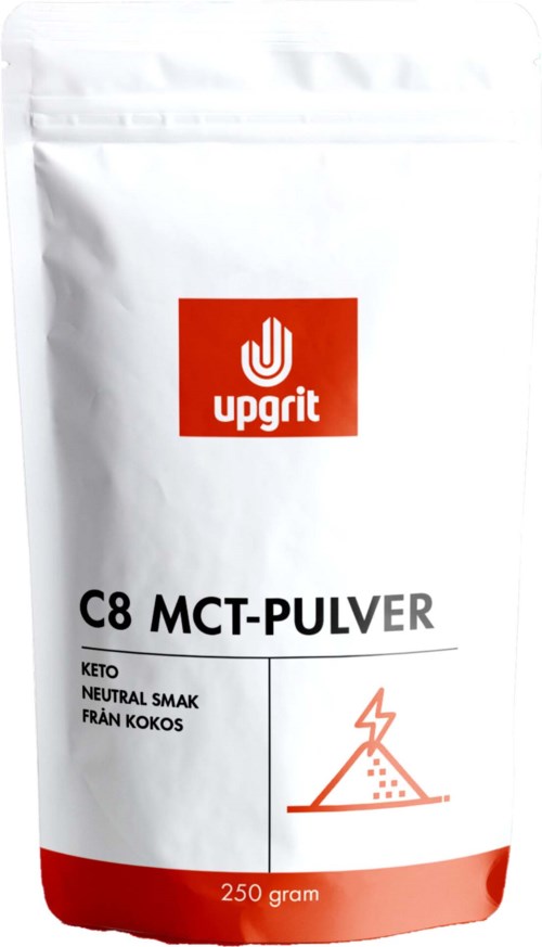 Upgrit C8 MCT-pulver 250 g | lyko.com