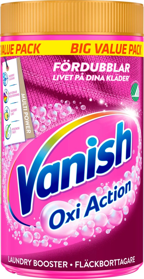Vanish Pink Multi Power Stainremoval Powder 1400 g | lyko.com