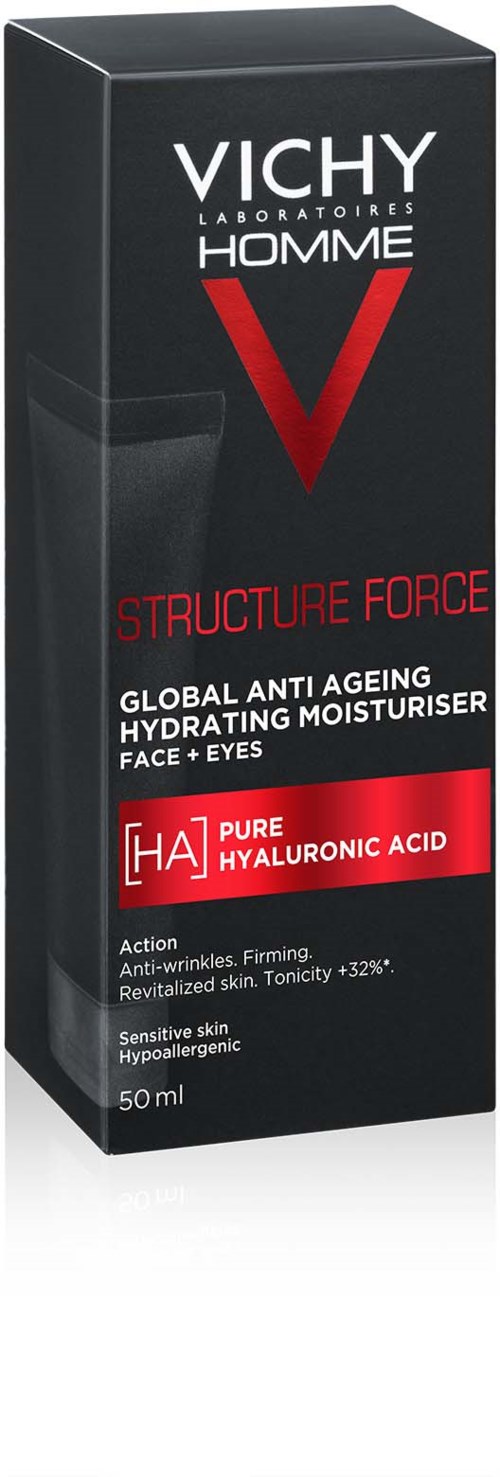 VICHY Homme Structure Force Anti-Ageing Hydrating Moisturiser 50 ml ...