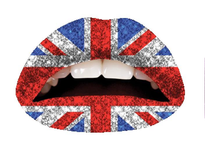 Violent Lips Glitteratti Union Jack | lyko.com