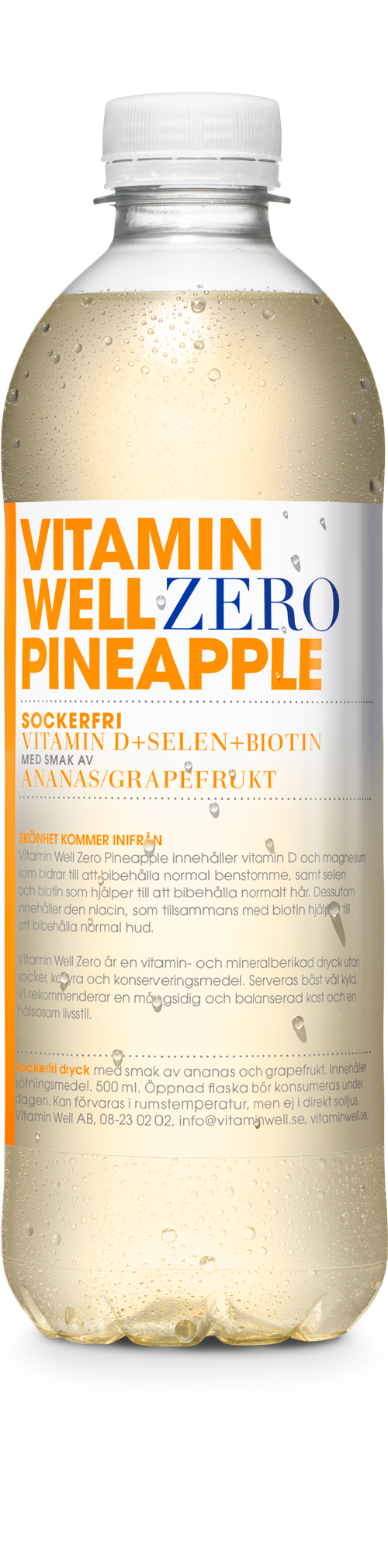 Vitamin Well Zero Pineapple 500 ml | lyko.com