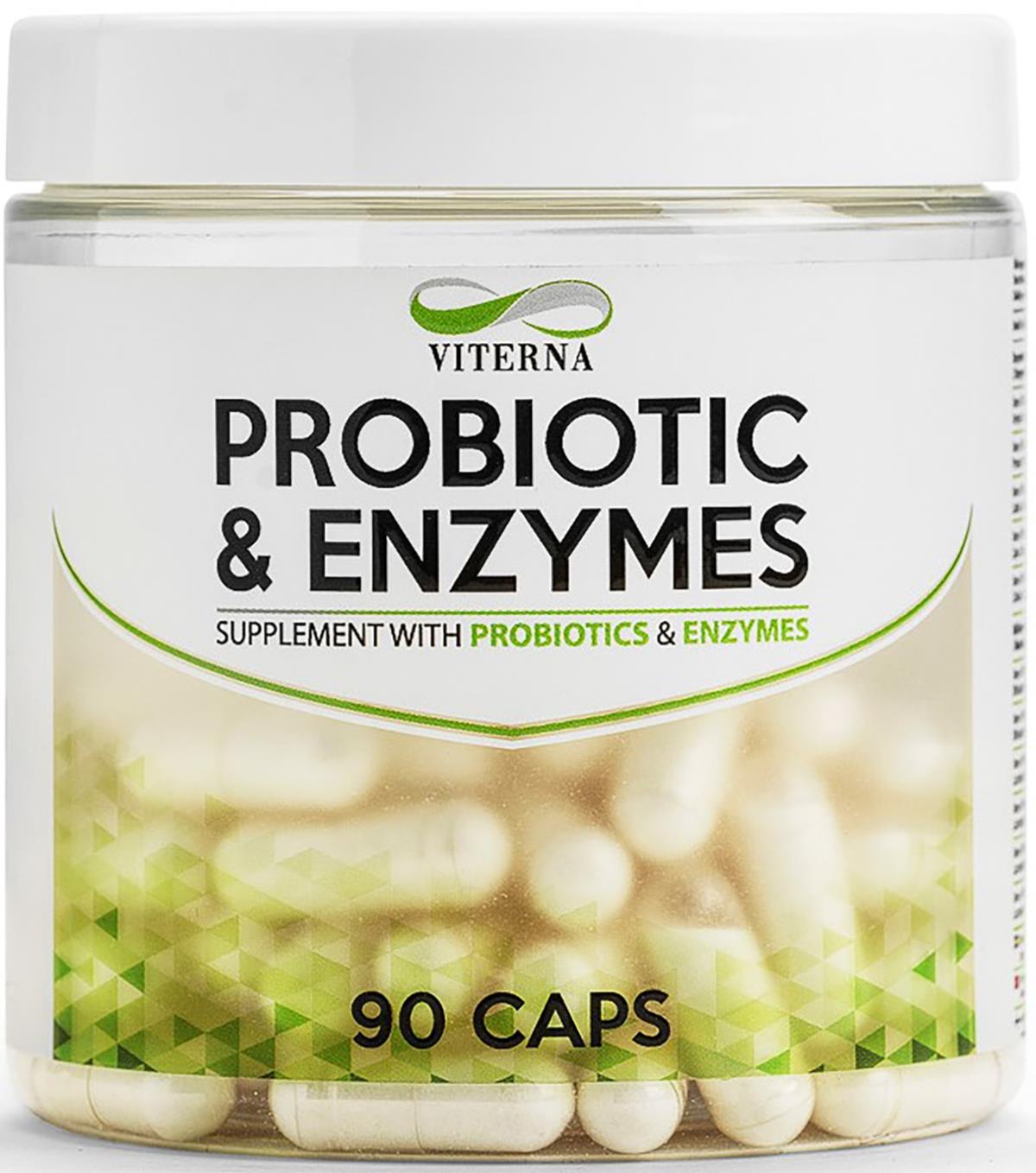 Viterna Probiotic & Enzymes 90 caps | lyko.com