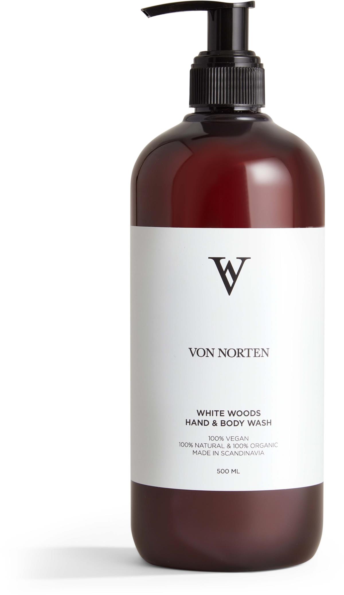 Von Norten White Woods Hand & Body Wash 500 ml | lyko.com