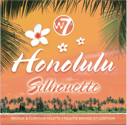 W7 Honolulu Silhouette Bronze and Contour Palette | lyko.com