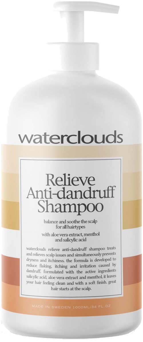 Waterclouds Relieve Anti-dandruff Shampoo 1000 ml | lyko.com