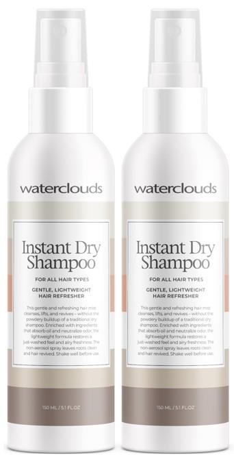 Waterclouds Instant Dry Shampoo 2 x 150 ml | lyko.com
