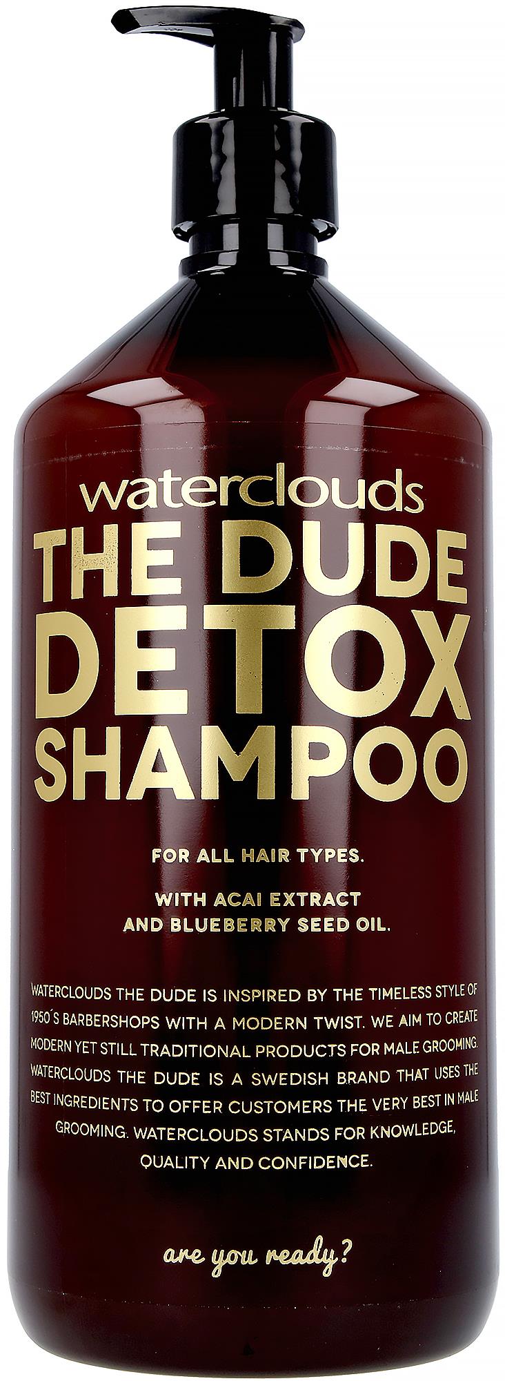 Waterclouds The Dude Detox Shampoo 1000 ml | lyko.com