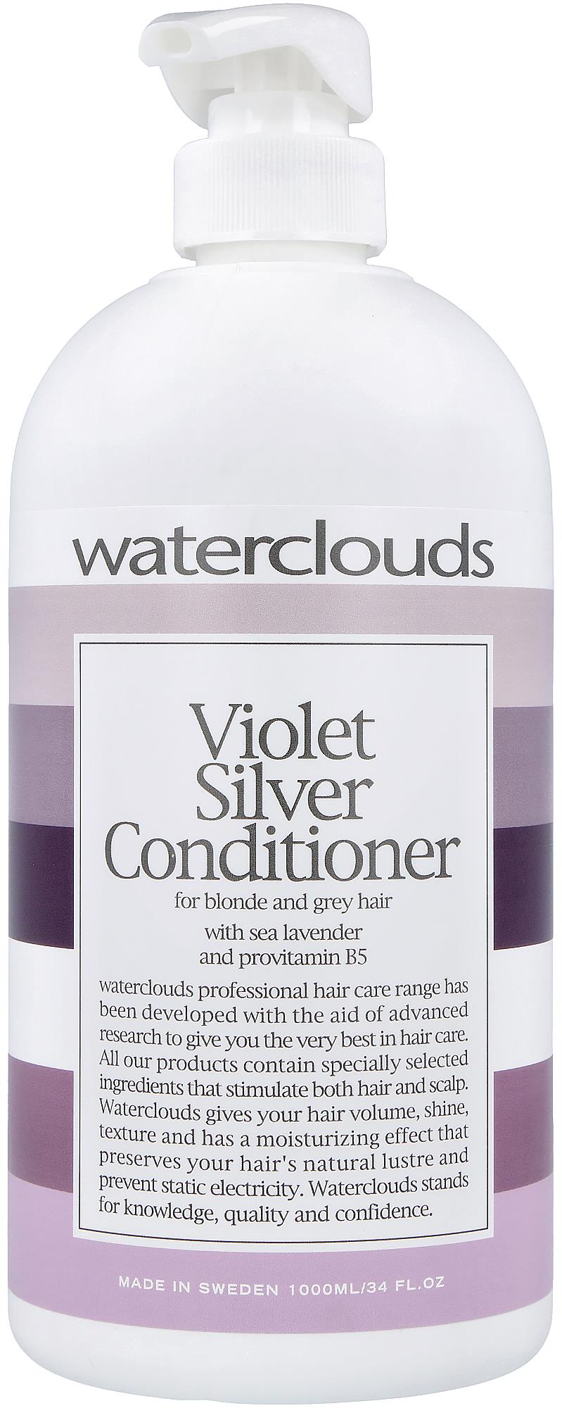 Waterclouds Violet Silver Conditioner 1000 ml | lyko.com
