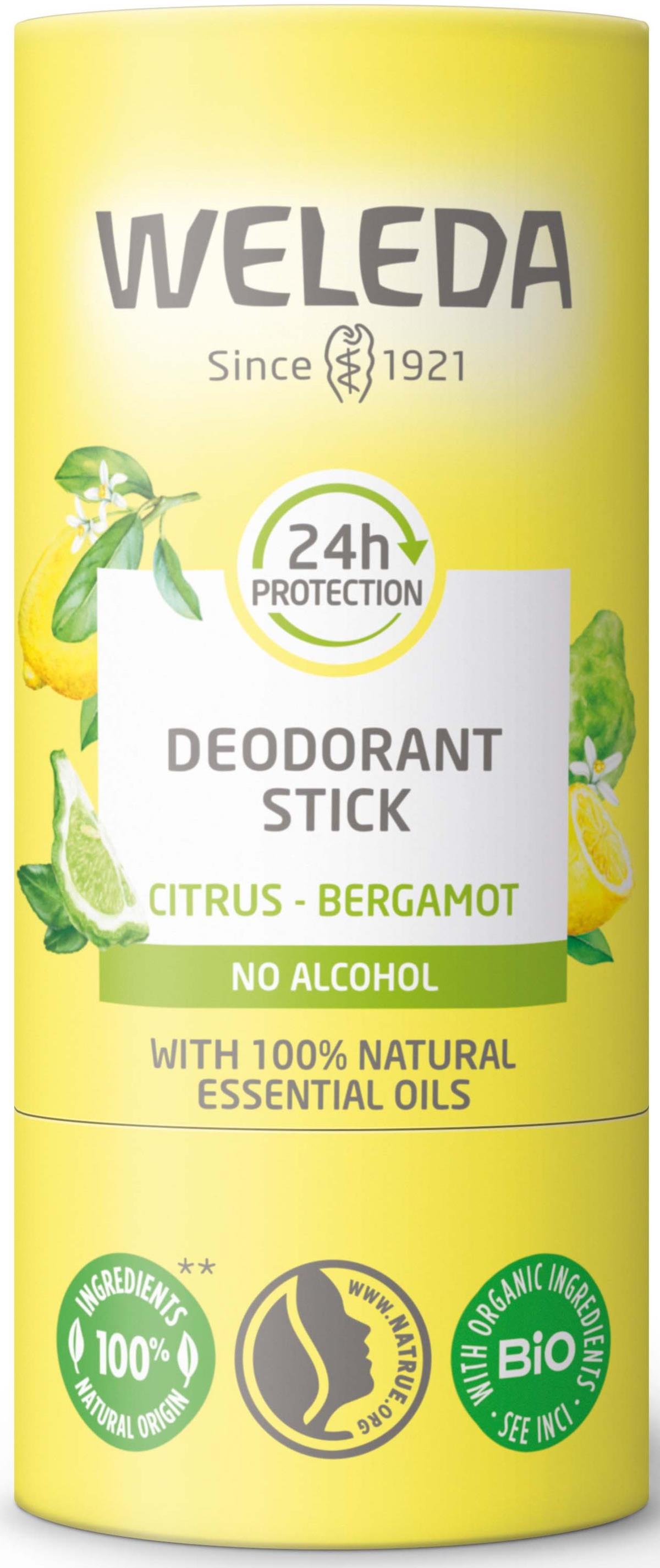 Weleda Deodorant Stick Citrus-Bergamot 50 ml | lyko.com
