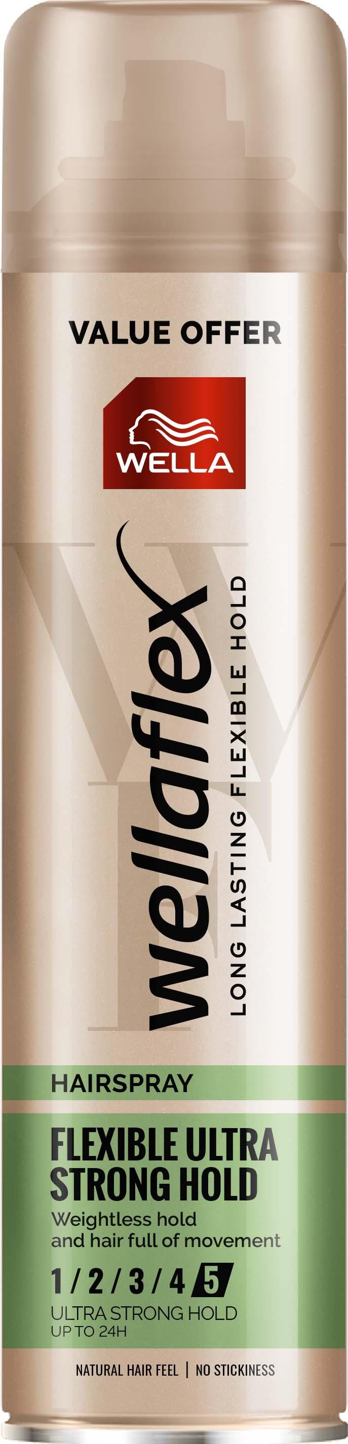 Wella Styling Wellaflex Hairspray Flexible Ultra Strong 400 ml | lyko.com