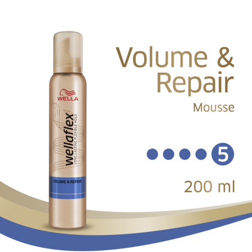 Wella Styling Wellaflex Mousse Volume & Repair Ultra Strong 200 g ...