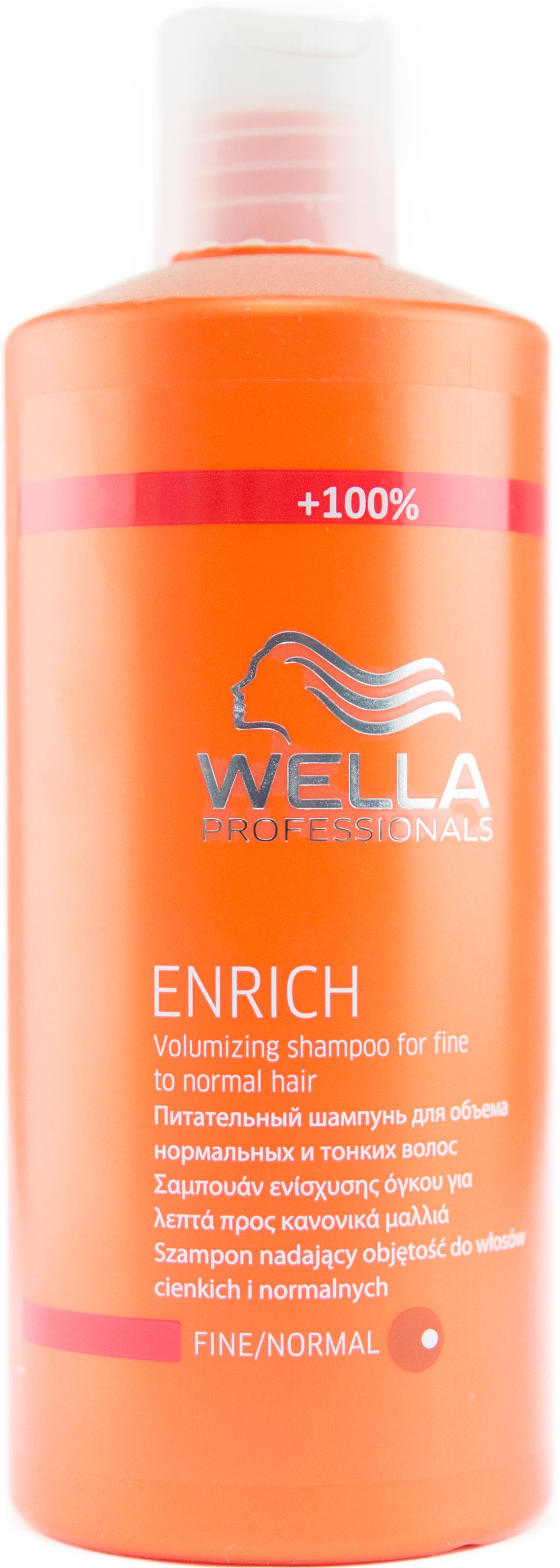 Wella Professionals Wella Prof Enrich Shampoo Fine 500 ml | lyko.com