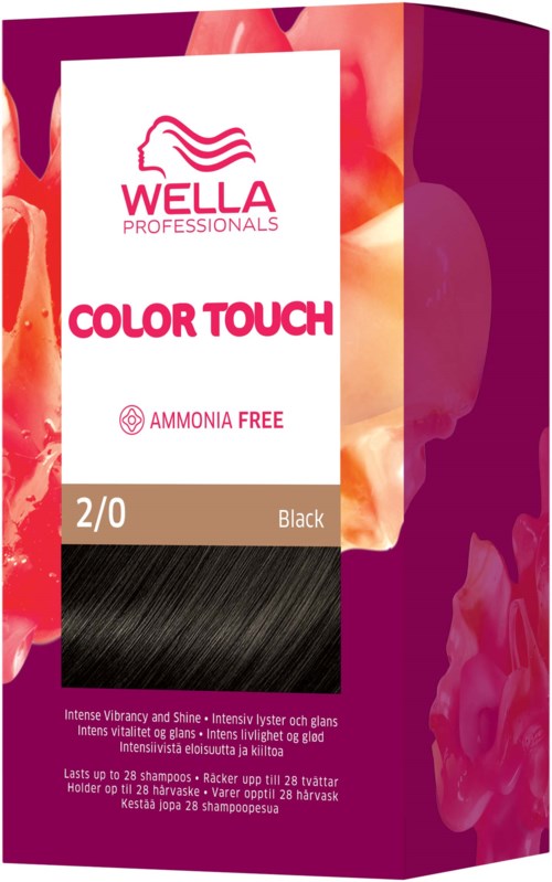 Wella Professionals Color Touch Pure Naturals Black 2/0 | lyko.com