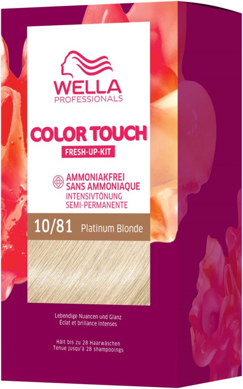 Wella Professionals Color Touch Rich Natural Platinum Blonde 10/81 ...
